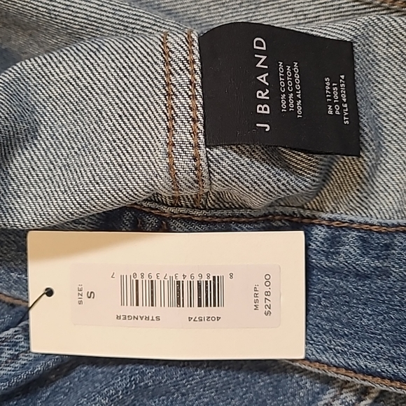 J Brand | Jackets & Coats | J Brand Gene Shrunken Crop Jean Jacket In ...